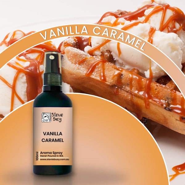 Vanilla Caramel Aroma Spray by Stevie Buoy